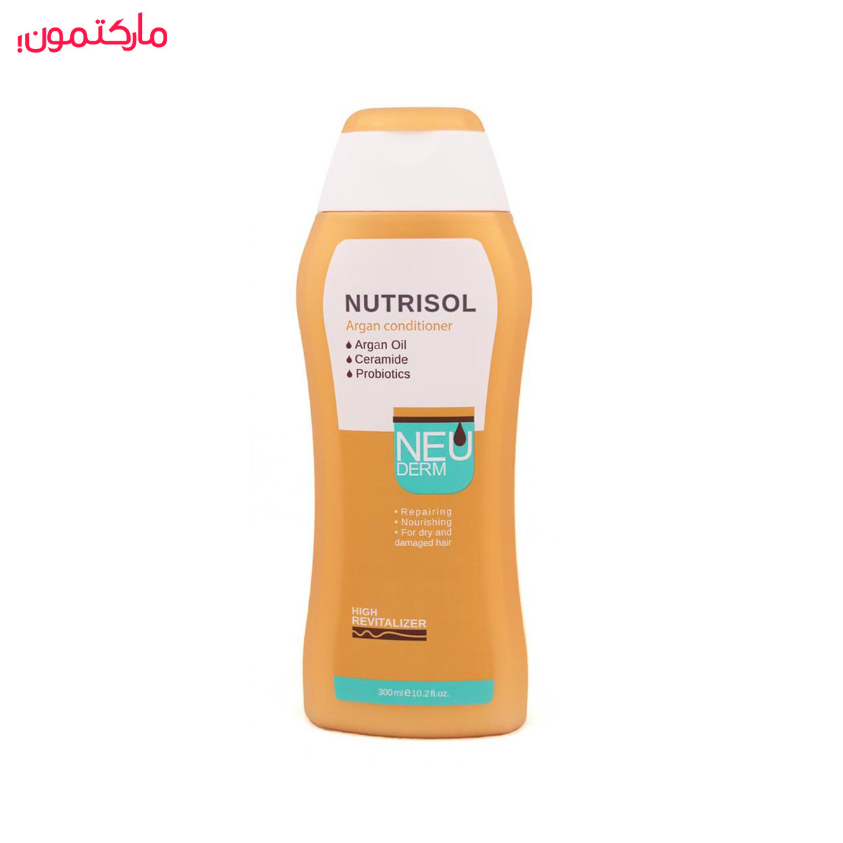 نرم کننده مو نئودرم مدل Nutrisol حاوی روغن آرگان حجم 300 میلی لیتر ...